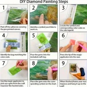 Art | Aircraft Carrier Diamond Painting Kit 62 | Poshmark